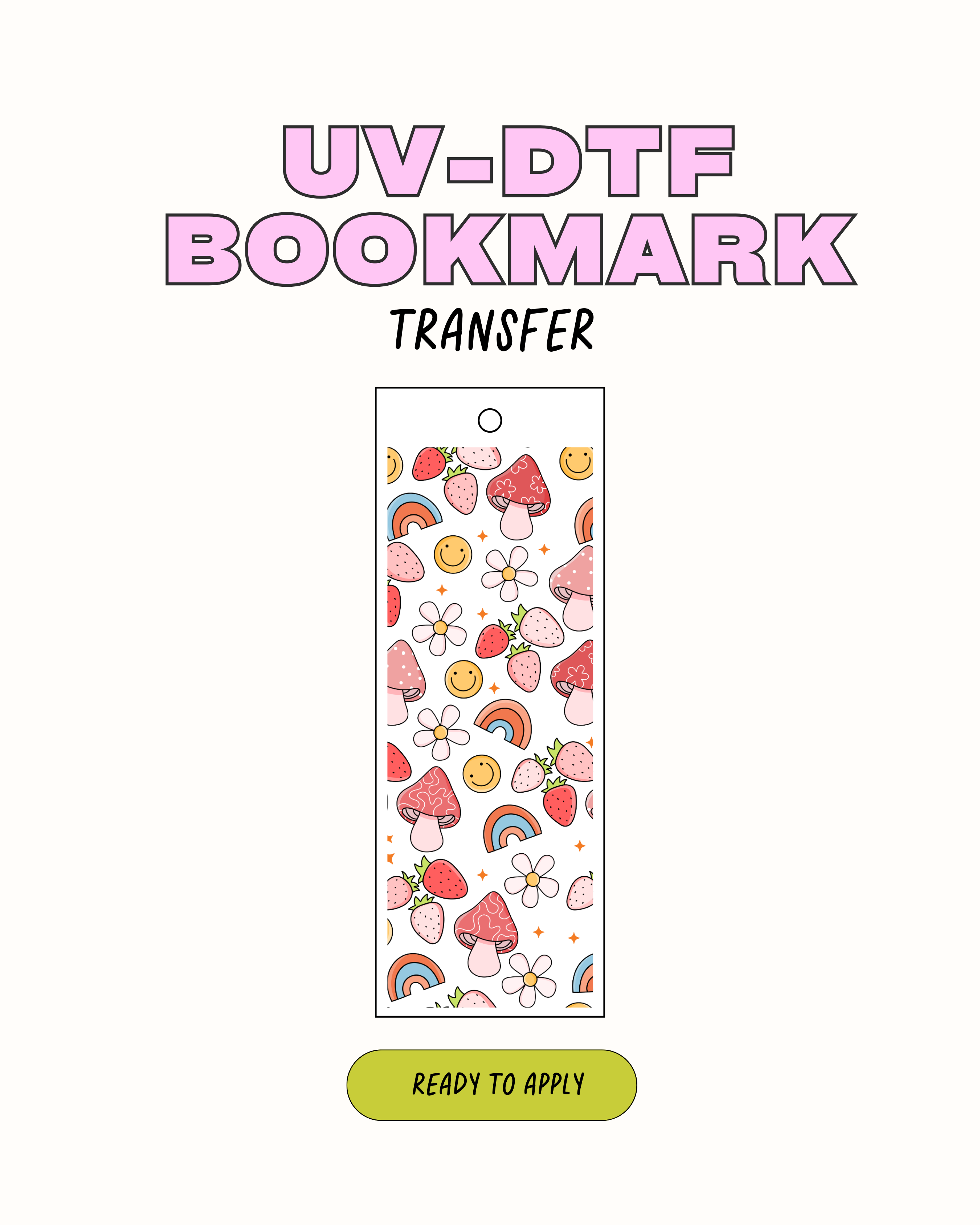UVDTF Bookmark – Sevenheartsprints