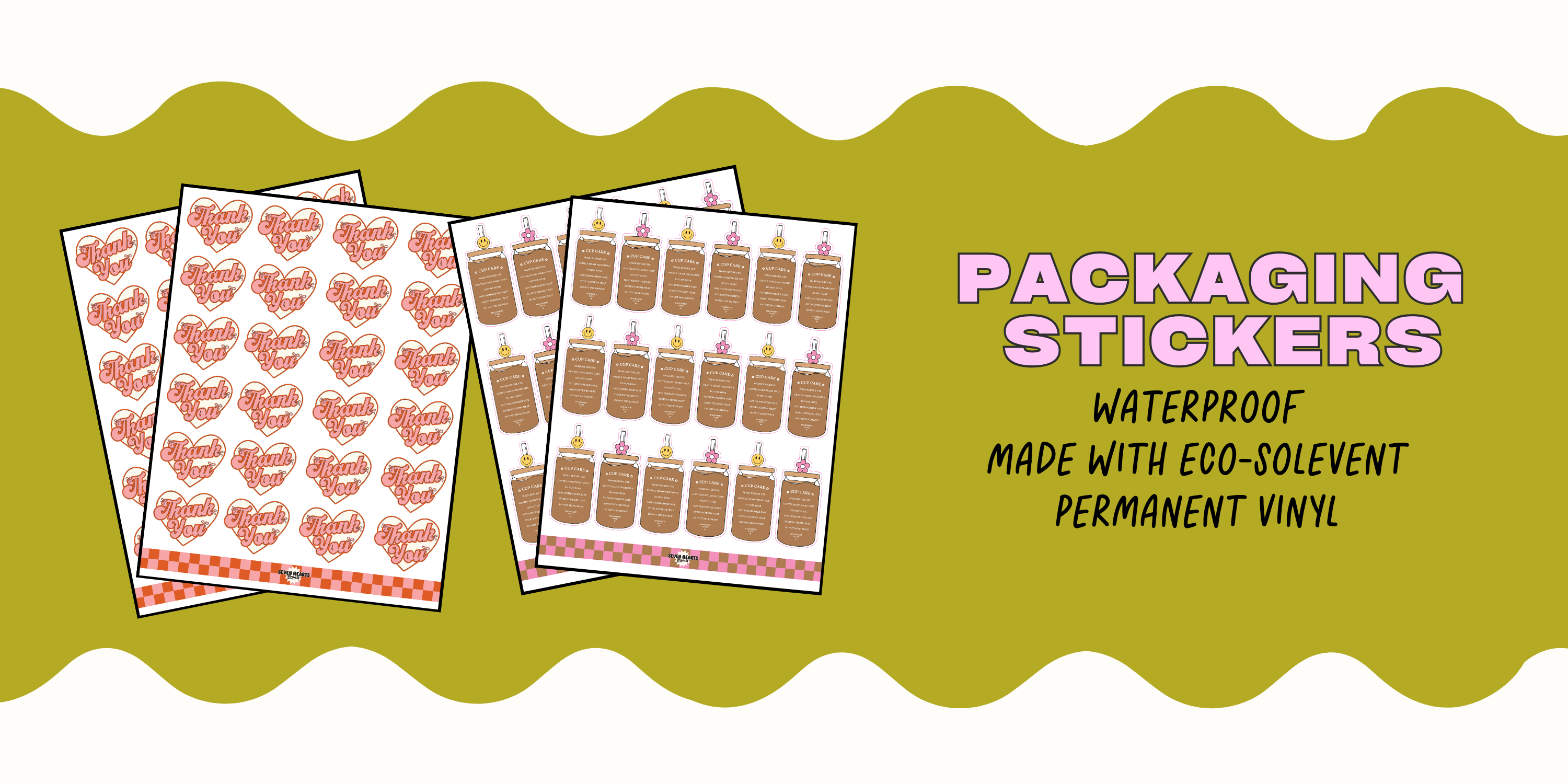 Seven Hearts Prints - UVDTF, Screen print, HTV Transfer, Vinyl sticker ...